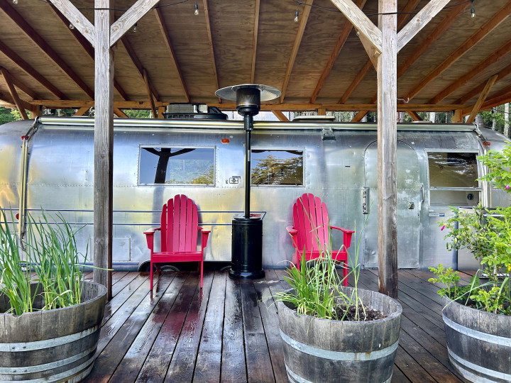 Discovery Bay Airstream & Yurt - Port Townsend, WA