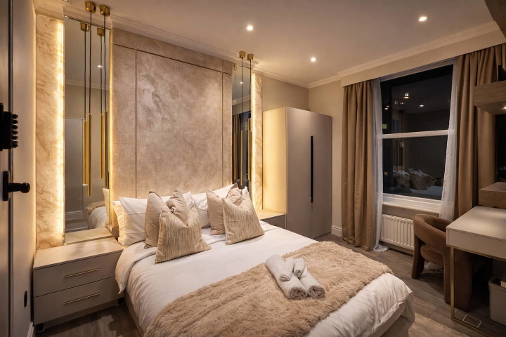 Luxury 2 Beds 2 Baths, Kitchen - Central London - Fulham
