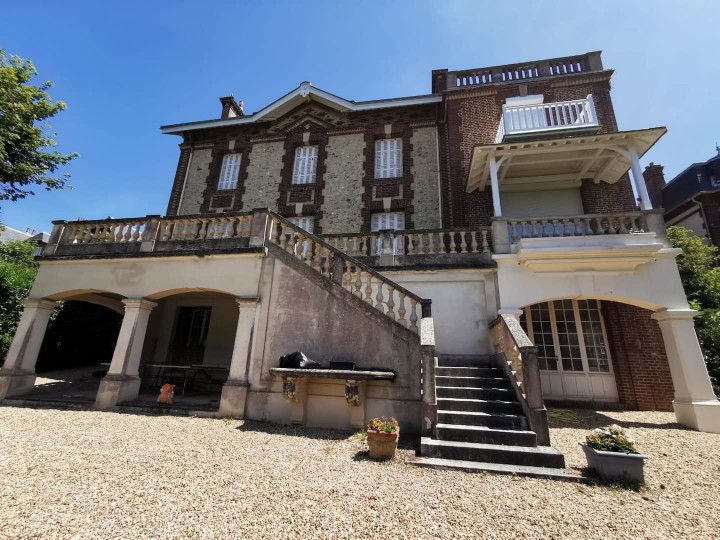 Maison De Famille Proche Plage Vue Mer Houlgate - Cabourg