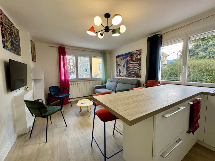 Love&nbsp;Pop · Garage Privé · 2&nbsp;Chambres · Coloré - Annecy-le-Vieux