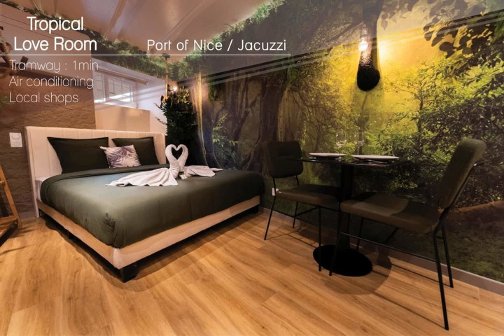 Tropical Studio · Private One-person Jacuzzi - Beaulieu-sur-Mer