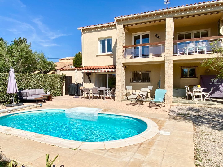 Maison Familiale - Piscine - 200m De La Mer - 4 * - Département Var