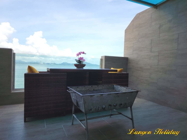 長洲 5c1 海景5人玻璃露台度假屋,免費燒烤爐bbq - Discovery Bay