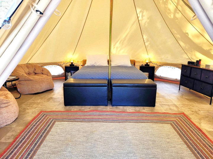 Fern Dell: A Woodland Glamp With Heated Tent! - Arkansas