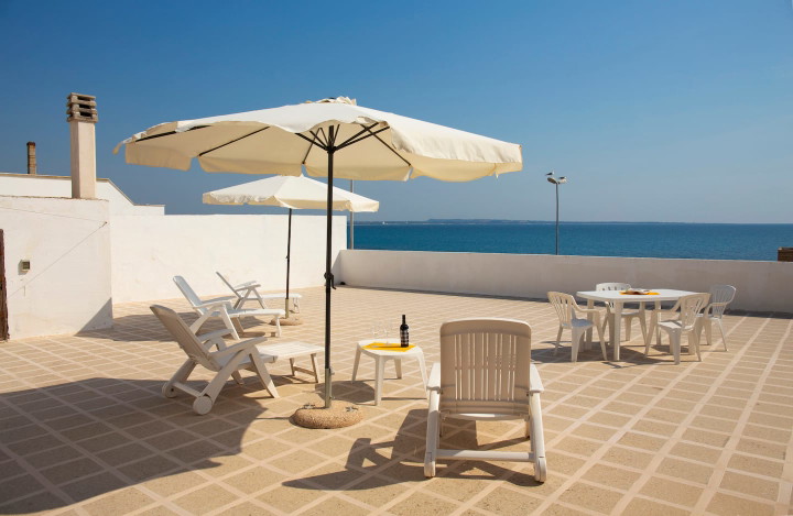 La Casa Delle Zie In Gallipoli, In Der Mitte Mit Schönem Meerblick - Gallipoli