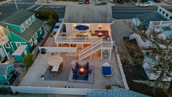 Walk 2 Beach! Lrg Patio | Deck + Grill | Fire Pit! - Surf City