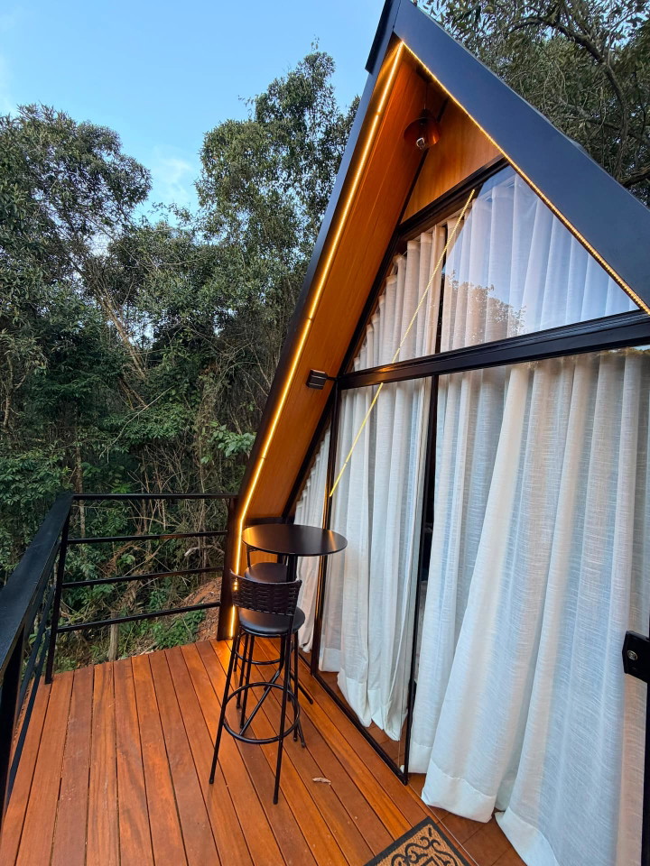 Chalé Romântico Com Vista Para Mata. - Domingos Martins