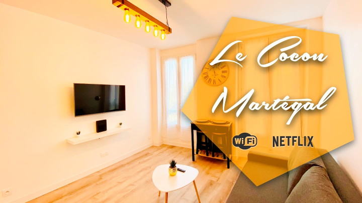 Cosy Et Spacieux Au Centre Ville Vue Sur L'étang - Martigues