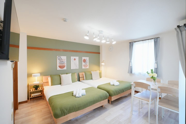 Kyoto Sta Area / Shichijo Sta 4min/4ppl/2doublebed - Kyoto
