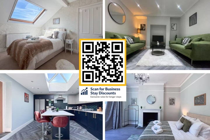 Harrogate Business Stay | Fast Wifi | Sleeps 14 - Pateley Bridge