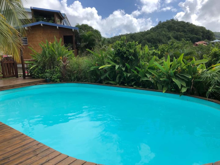 Detached Lodge On The Property With A Swimming Pool (Shared) Located 5 Minutes From The Beach - Martinique