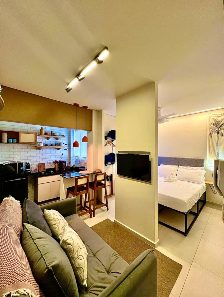 Studio Completo: Conforto A 150m Da Praia! - Santos