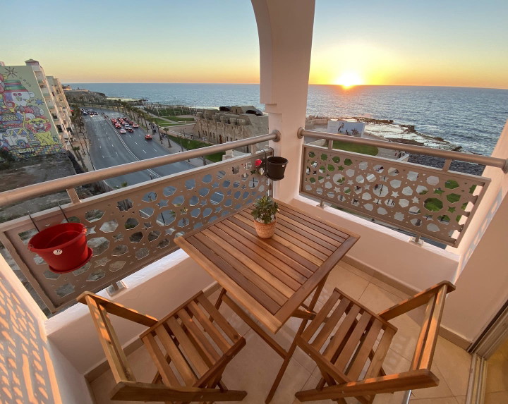 Luxury ,  Amazing Seaview Apt  + Ac + Ntflix - Rabat