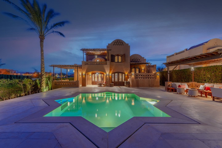 Chic 3br Villa. Heated Pool, Lagoon & Guest House - Egypt