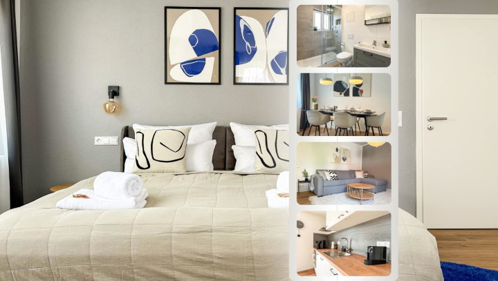 Apartment Nähe Stuttgart. Modern|gemütlich|zentral - Leonberg