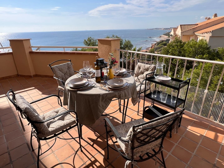 La Terraza Roja. Fantastic Sea View Apartment. - Cabo Roig