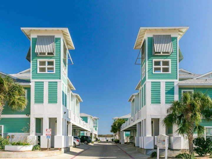 Mc07 Shared Pool And Hot Tub, Garage, Cart Access - Port Aransas, TX