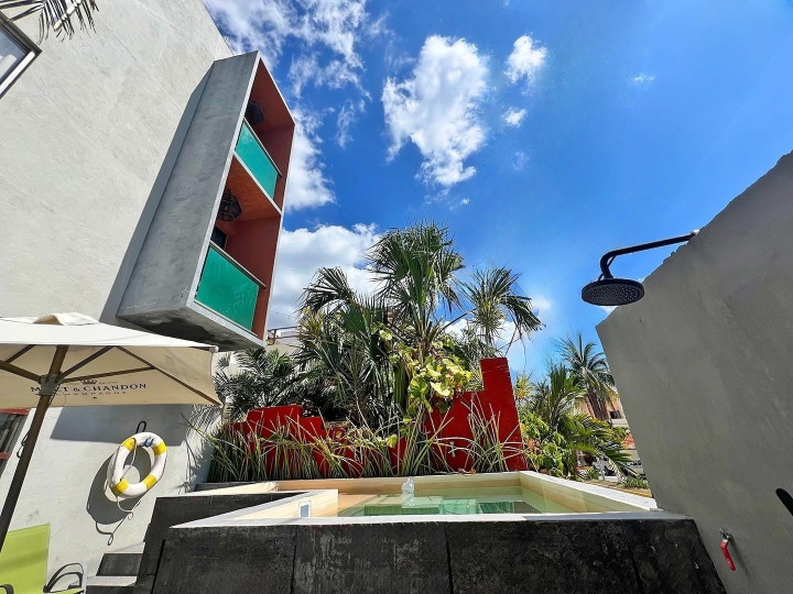 Aqua 1ground Level Condo Puerto Morelos Mexico - Puerto Morelos