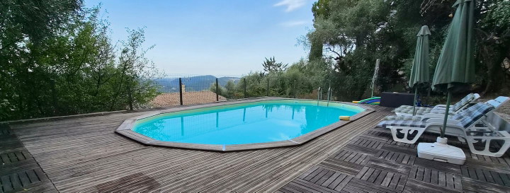 Gîte 2 à 4 Pers 6km Grasse Vue Mer, Piscine, Clim - Grasse