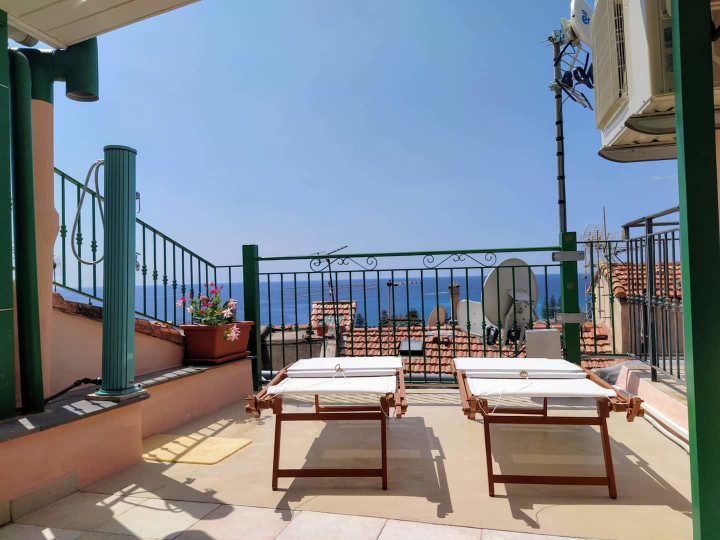 Meiamù: Nel Borgo Antico Con Terrazza Vista Mare - Bordighera