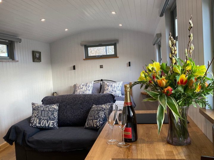 Damsons, Large, Cosy, Luxury Cabin With Woodburner - Watchet
