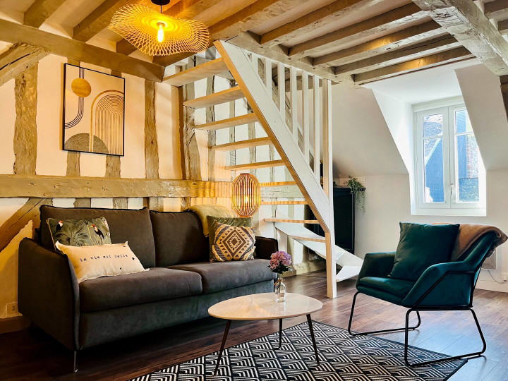 Le Perchoir, Appartement Duplex Au Cœur D'honfleur - Honfleur