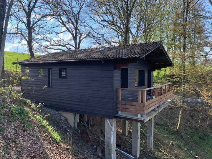 Gîtes Douillets : Chalet Sur Pilotis - Dinant