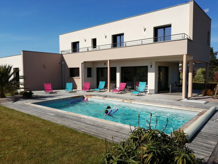 Gîte Moderne Et Piscine Chauffée à 500m De La Mer - Francia