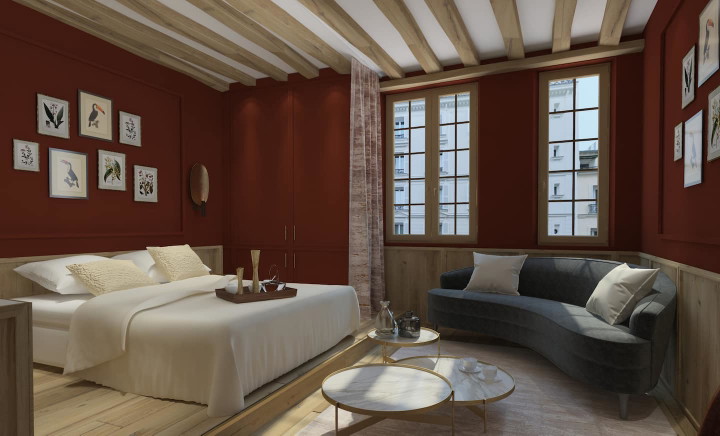 A Travel In The Heart Of Saint-germain-des- Près. - Paris