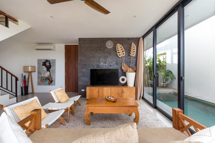 Stylish Modern 4 Br Pool Villa In Central Canggu - Canggu