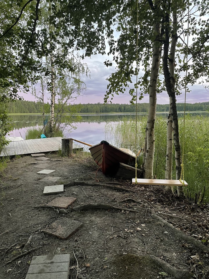 Cosy Traditional Cottage Border Of Lake - Jyväskylä