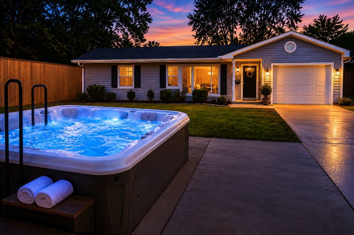 Hot Tub Hideaway Dogs Welcome Fenced Yard - Columbus, OH
