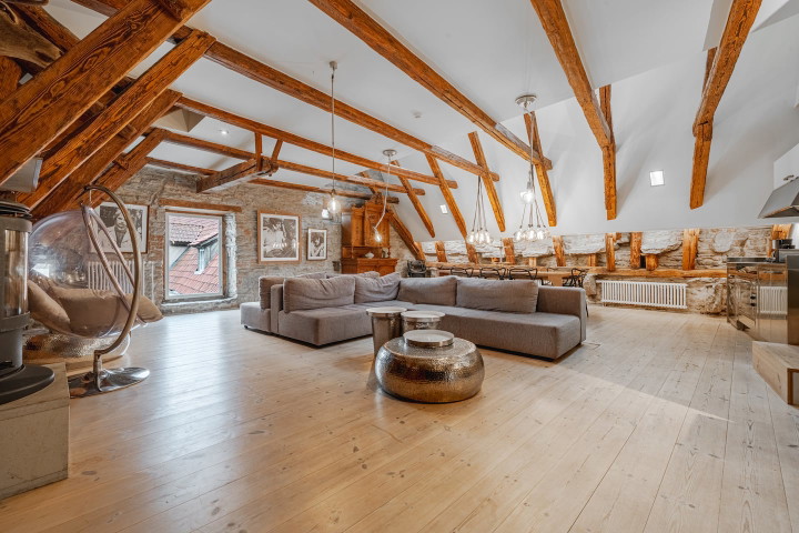 Main Square Medieval Apt+fireplace+sauna+old Town - Tallinn