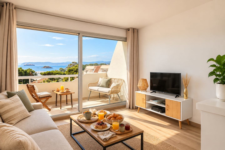 Terrasse Vue Mer|climatisation|le Panorama |Cosy - Saint-Raphaël