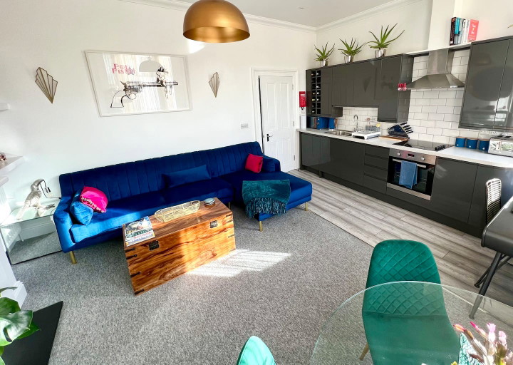 Stylish And Quirky 5* Two Bedroom Flat In Kemptown - Sussex