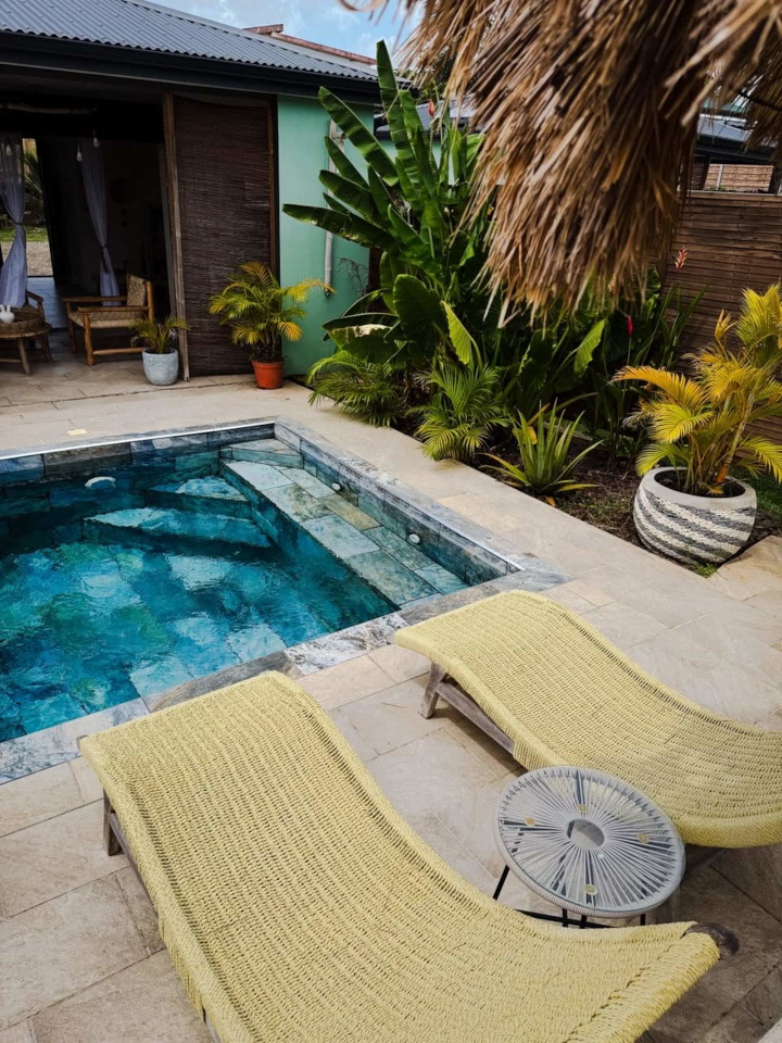 Bungalow Avec Piscine Privée - Martinique