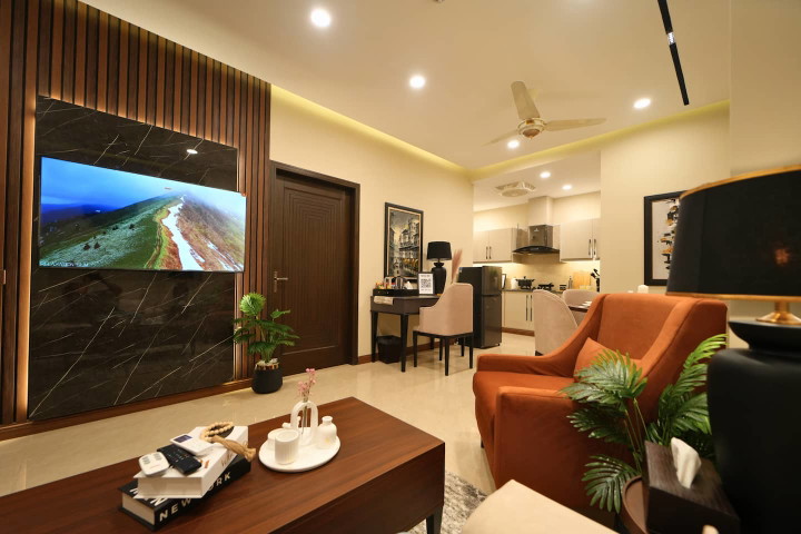 Stylish 1br In Zeta Mall Dha 2 | Pool+parking - Islamabad