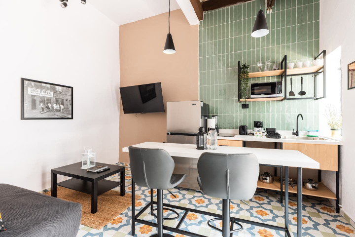 Ground-floor Flat | Fast Wifi, Terrace & Parking - Puebla