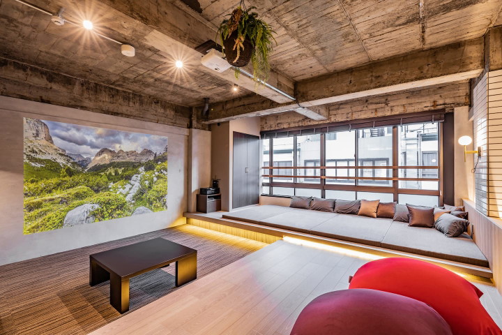 【ビル泊】静岡駅近/キッチン付/最大7名ok/専用ルーフトップテラス&大画面シアター付き - Shizuoka, Japan