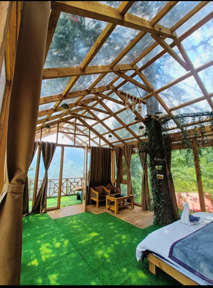 Glass Tree House Sainj - India