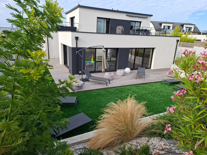 Villa Ty Varcq 10 Pers. Piscine Chauffée Vue Mer - Brittany