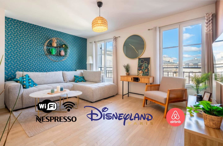 Disneyland Paris - 4 Pers - Cozy Flat - Chessy