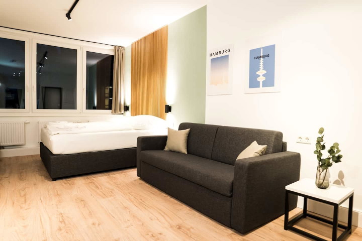 Deluxe Apartment - Homaris Apartments Hamburg Alto - Hamburg Airport (HAM)