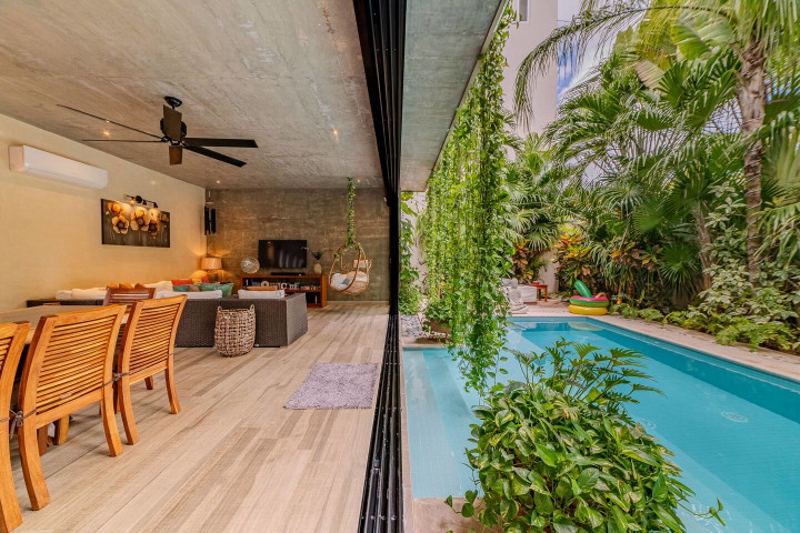 10 Guests Villa  Heated Pool  Walk To Everything - Tulum
