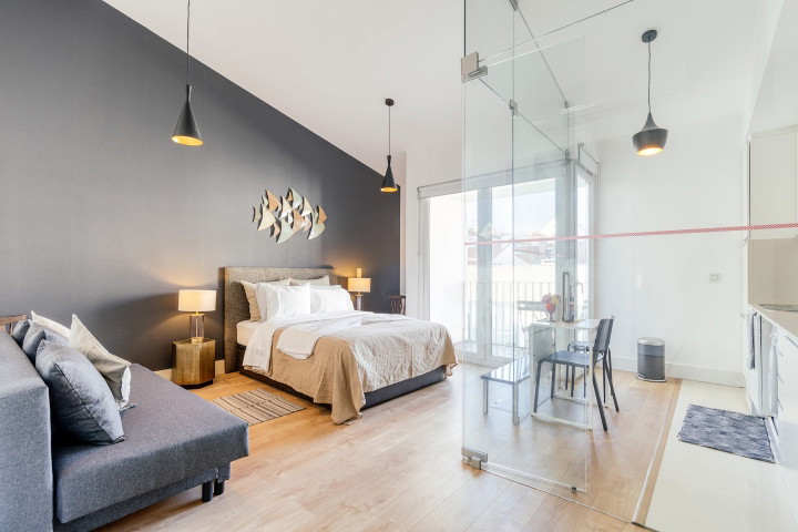 Studio 1 (Lisbon/b. Alto)garage - Lisbon