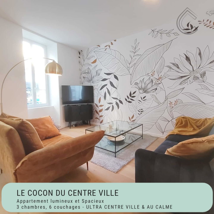 Le Cocon Centre Ville - 200m Plage - Linge De Lit - Les Sables-d'Olonne