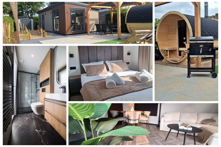 'Relax Lodge @Sea' - Private Sauna & Air Conditioning - Zeeland - Goes