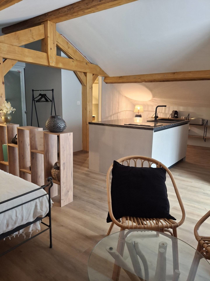New Self-contained Attic Studio, Bocognano - Vizzavona