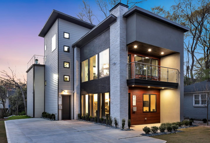 New Modern Home With Rooftop Deck (3 Levels) - Atlanta, GA