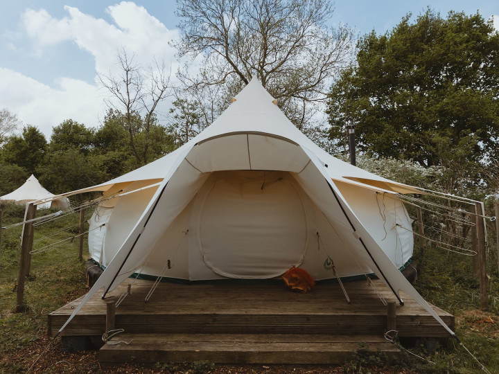 Elm - Lotus Belle Tent With Natural Swimming Pond - Norfolk